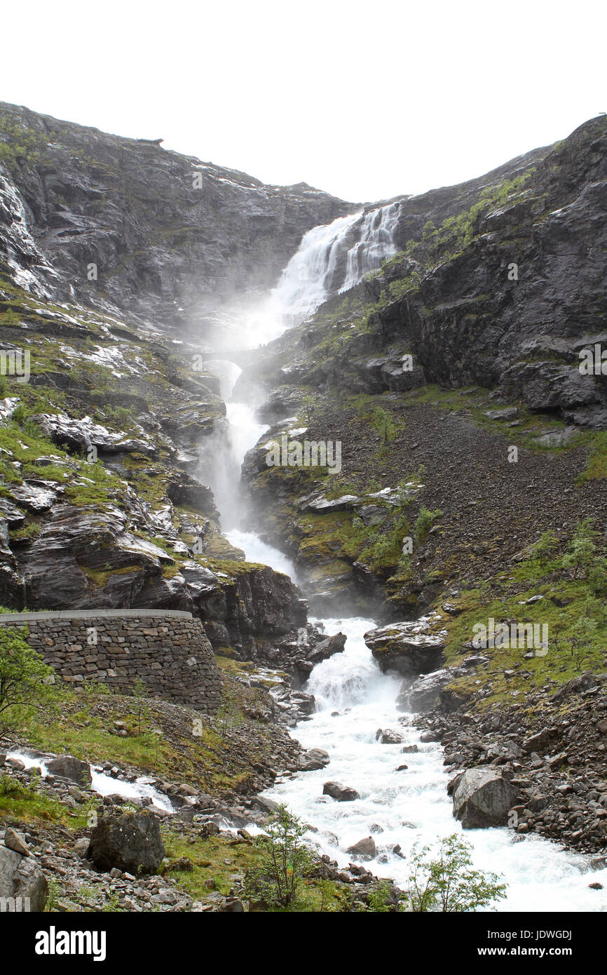 Natural landscape of Norway, Scandinavia, Northern Europe Stock Photo ...