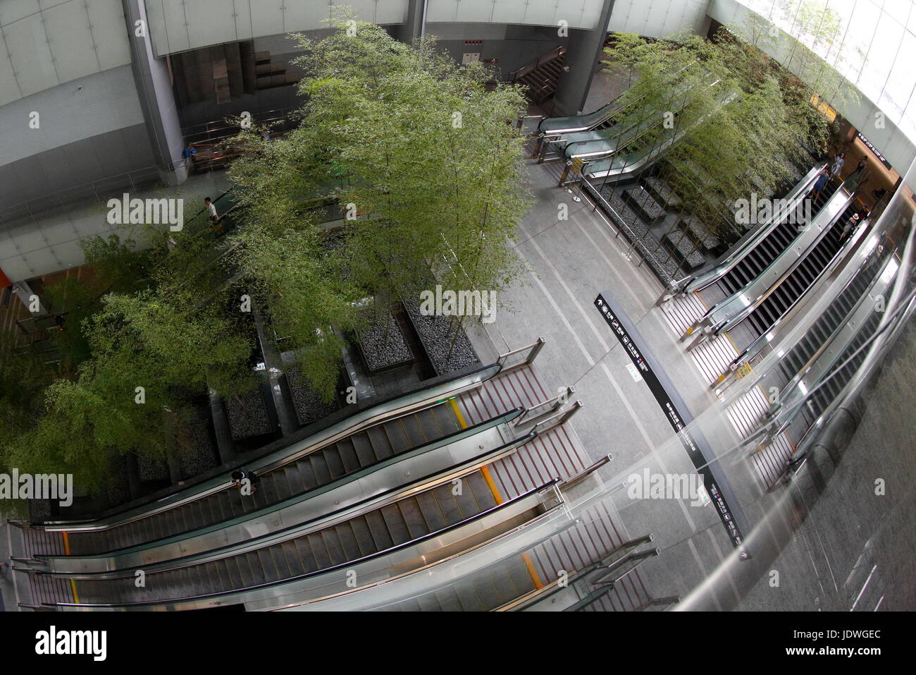 Taoyuan International Airport Access MRT System Stock Photo - Alamy