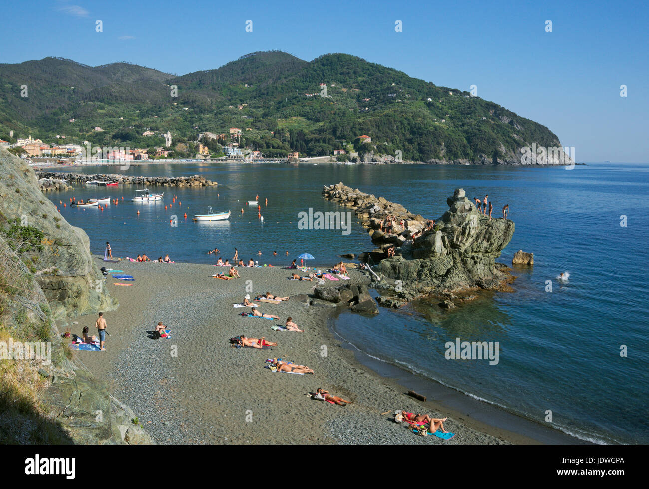 Levanto Beach High Resolution Stock Photography and Images - Alamy