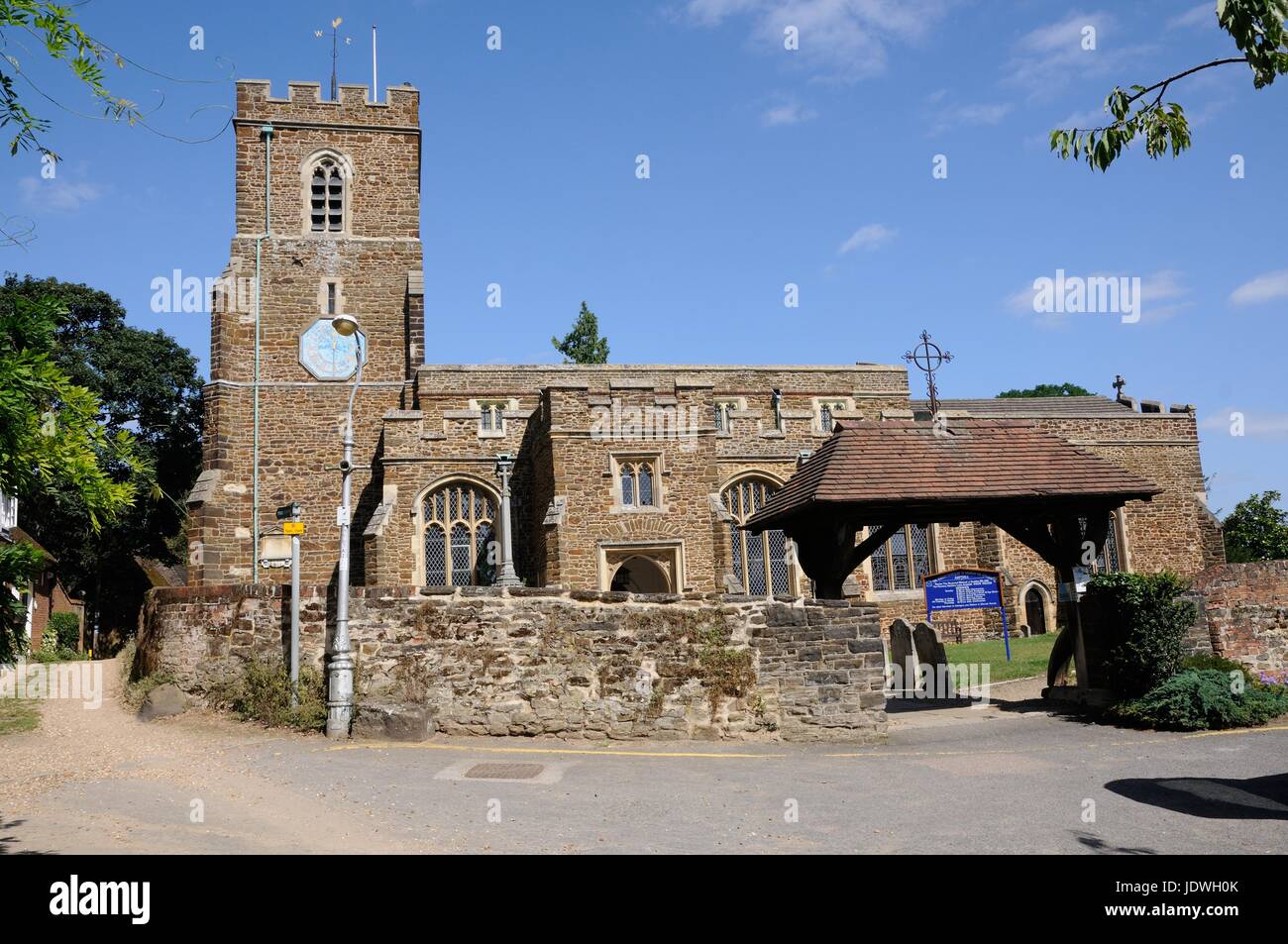 St Andrews Church, Ampthill, Bedfordshire Stock Photo - Alamy