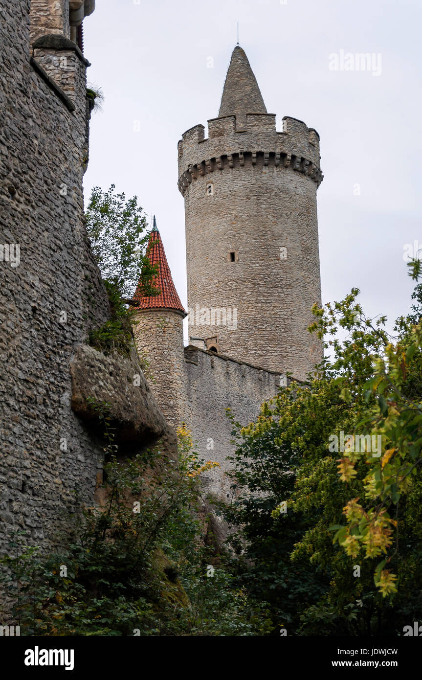 Medieval Kokorin castle, in the Czech Republic Stock Photo - Alamy