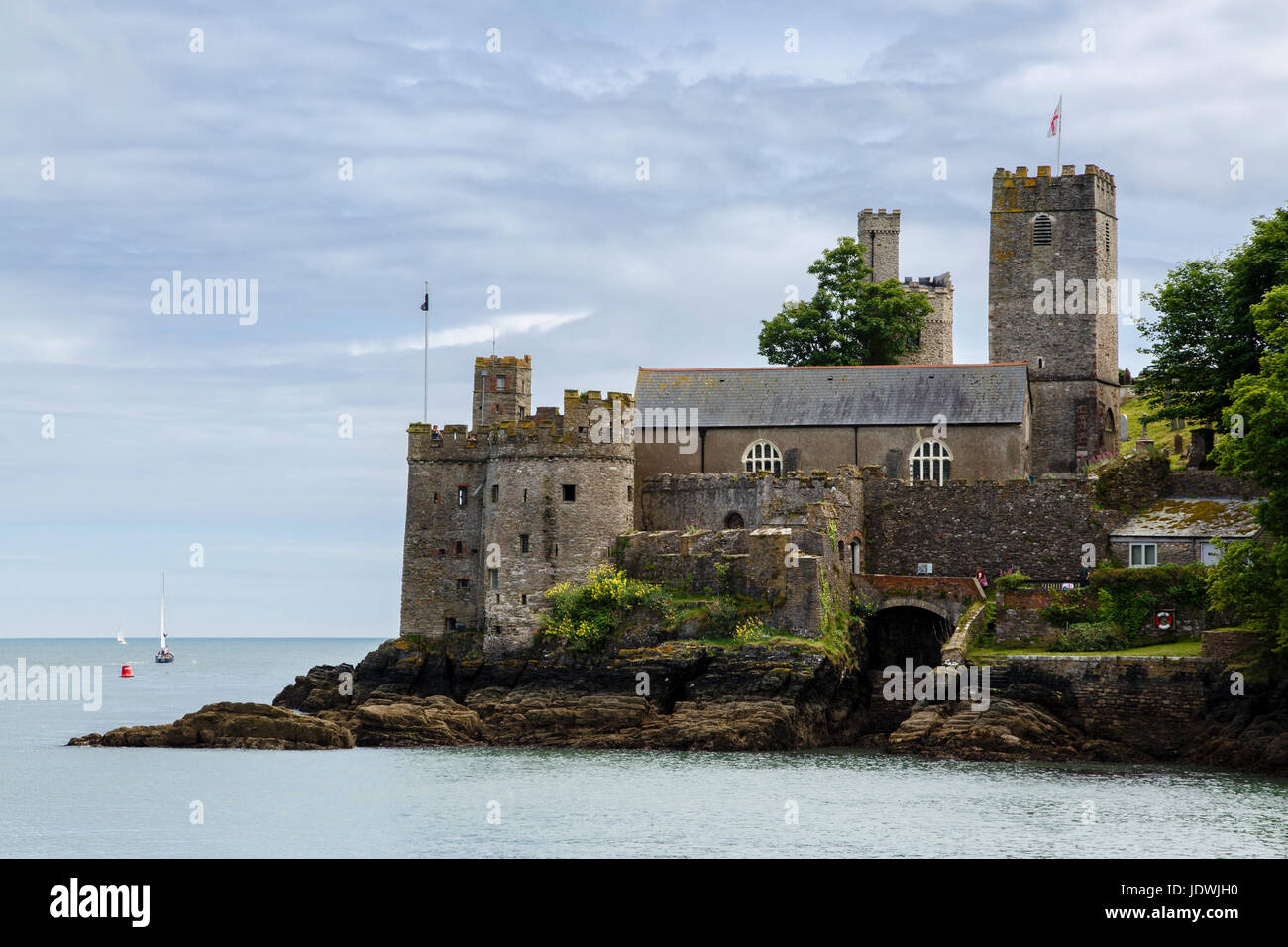 Dartmouth Castle, Devon Stock Photo - Alamy