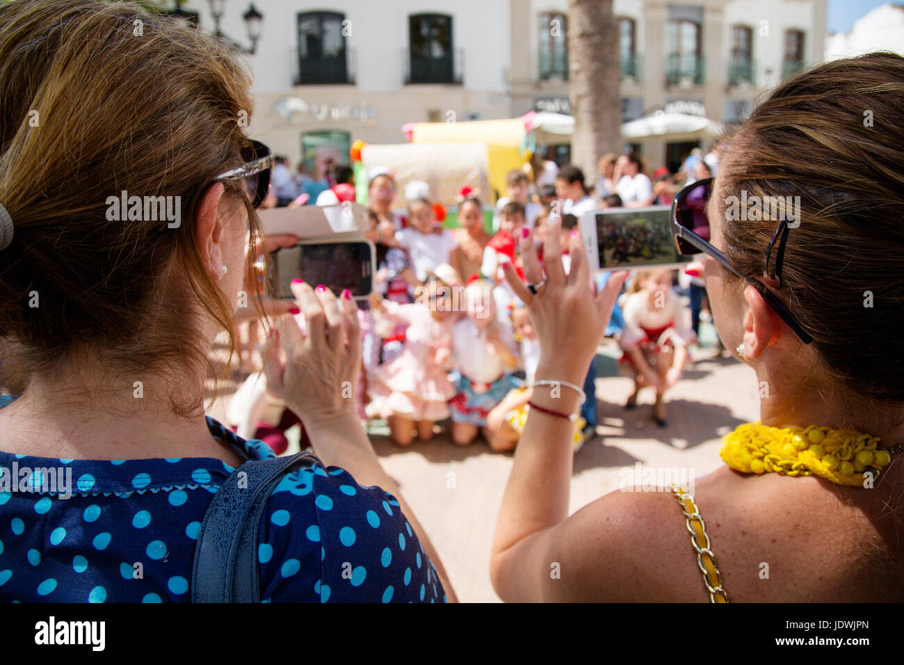 Nerja town square spain hi-res stock photography and images - Alamy