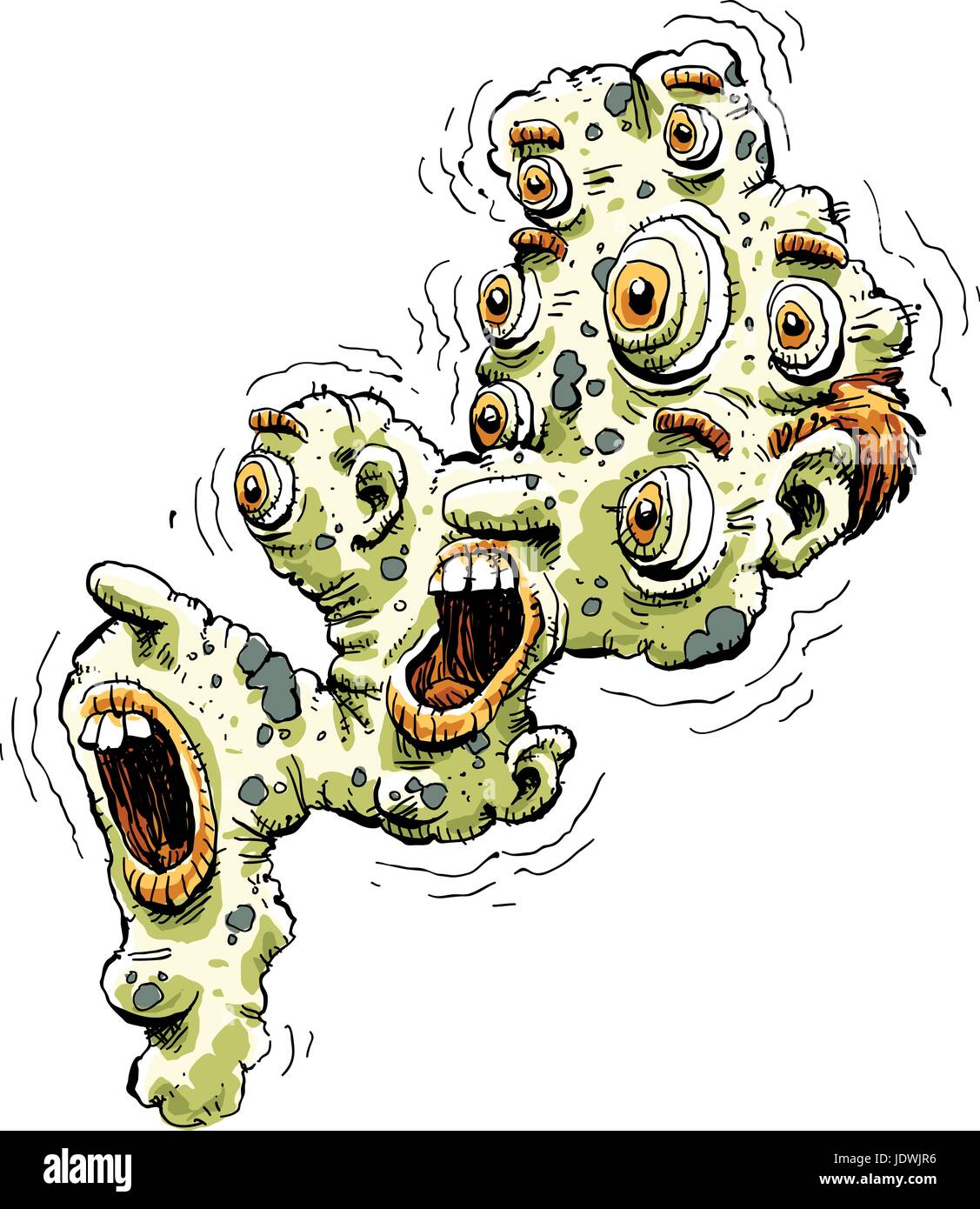 Abstract Cartoon Characters