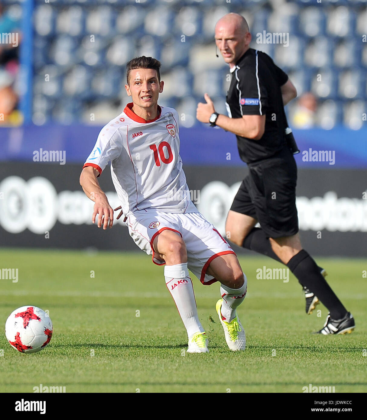 David Babunski during the UEFA European Under-21 match between Serbia ...