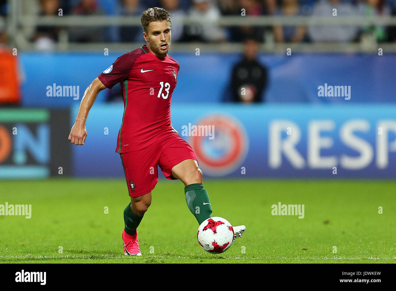 Kevin Rodrigues during the UEFA European Under-21 match between ...