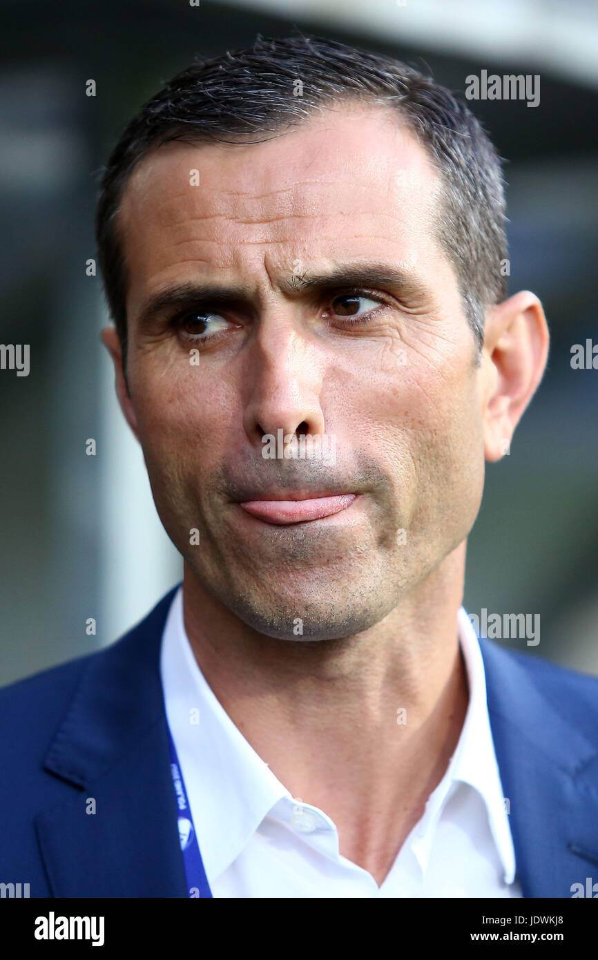 Pedro Pauleta during the UEFA European Under-21 match between Portugal ...