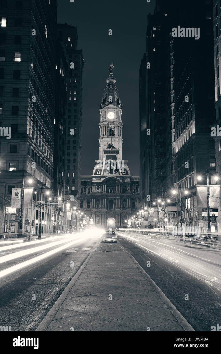 PHILADELPHIA, PENNSYLVANIA - MAR 26: City street view with urban ...