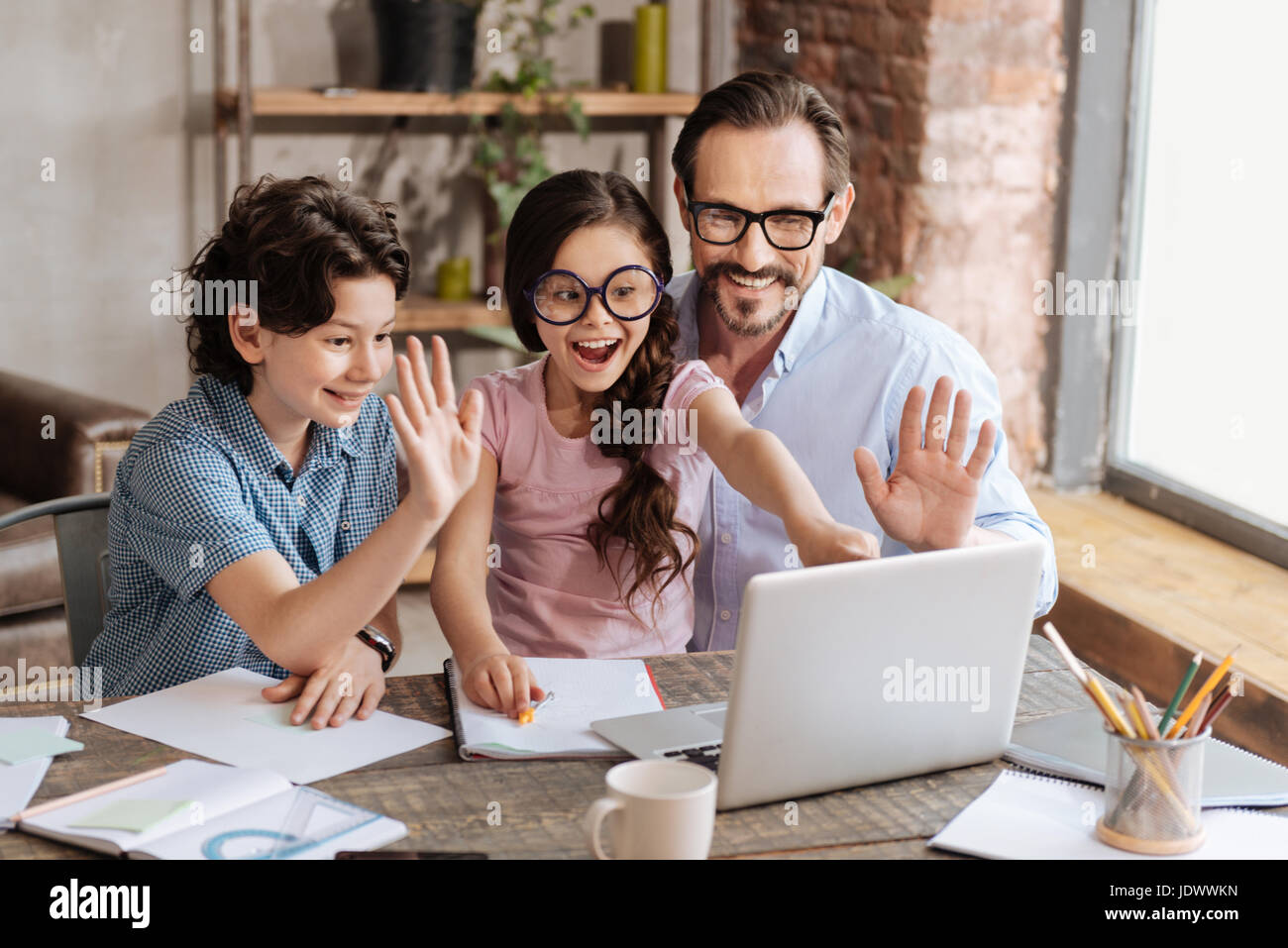 Overjoyed parent hi-res stock photography and images - Alamy