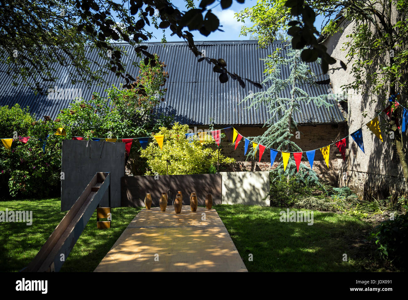 Devon village fete,community, countryside, crowd, derbyshire, england ...