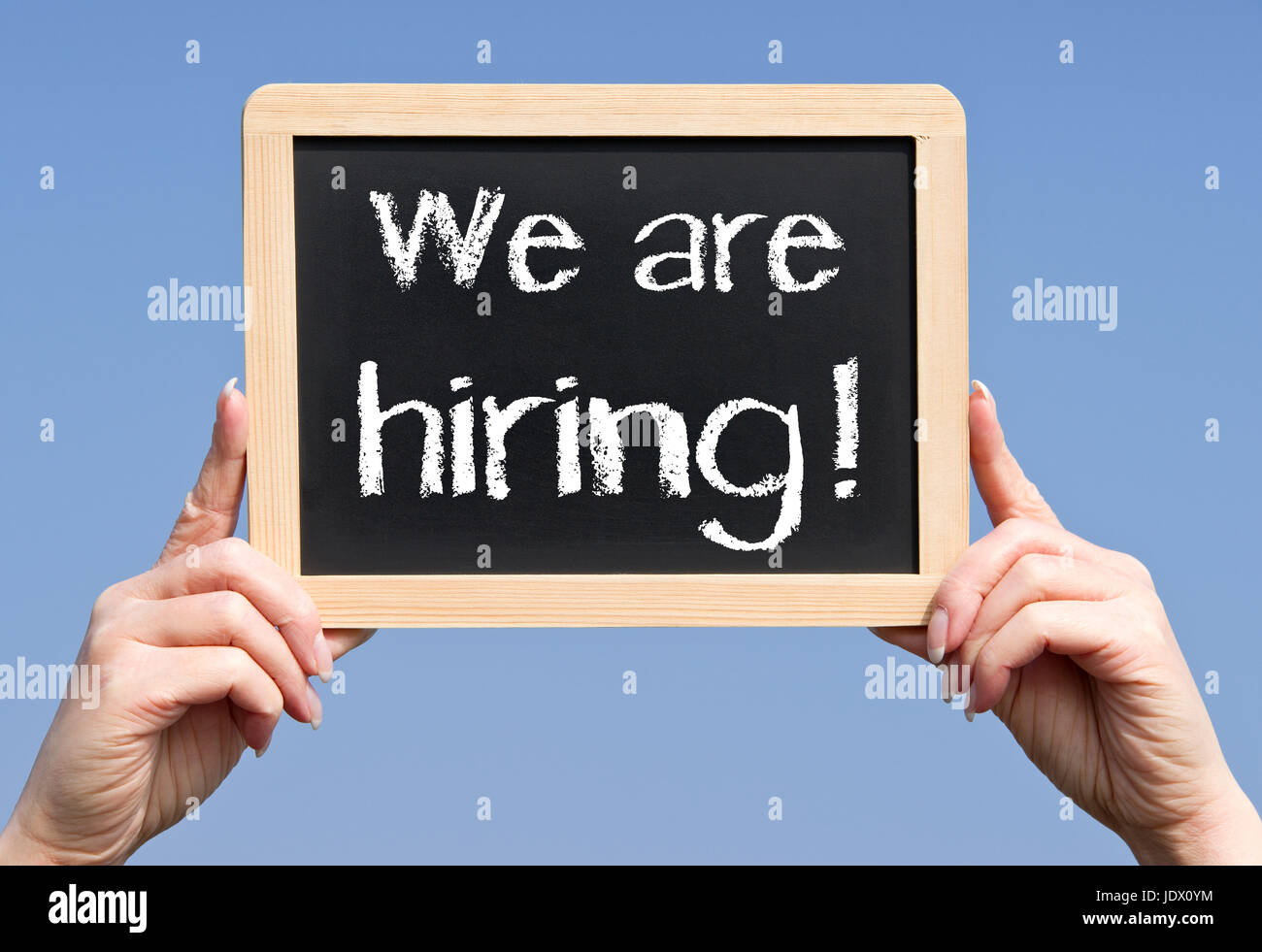 We are hiring ! Stock Photo - Alamy