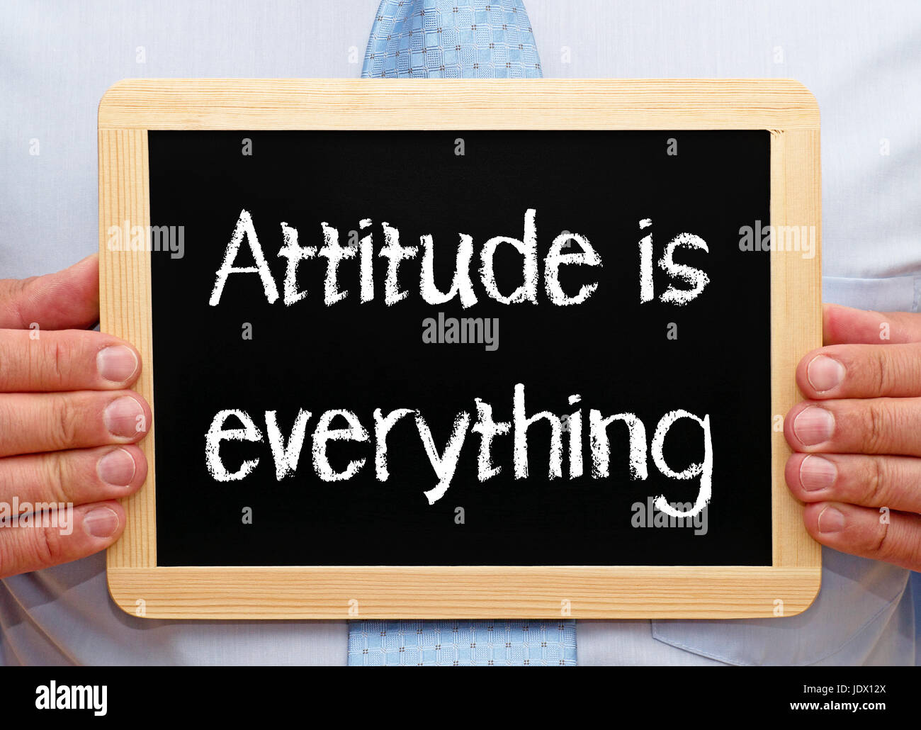 Attitude is everything Stock Photo - Alamy