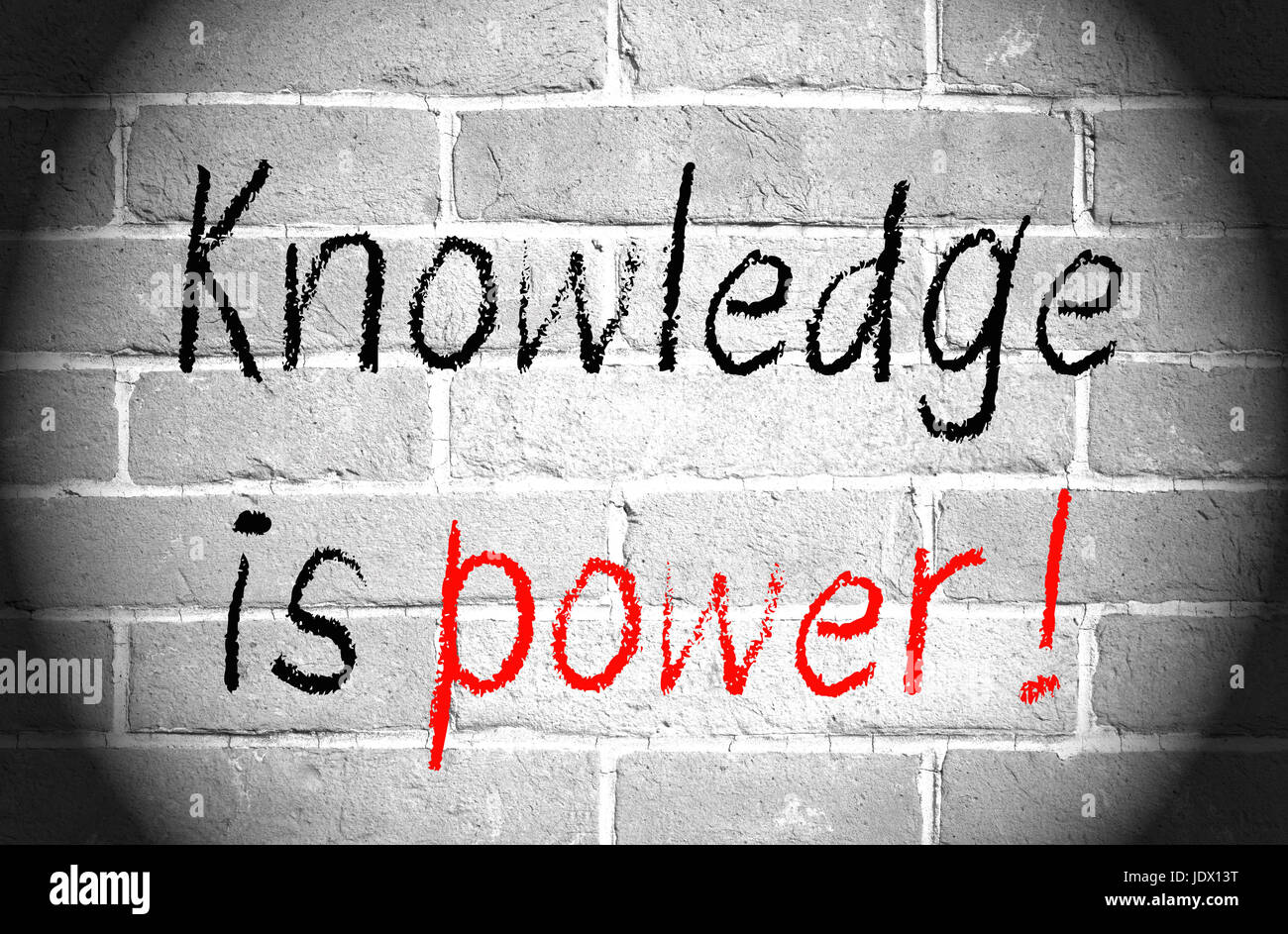 Knowledge is Power Stock Photo - Alamy