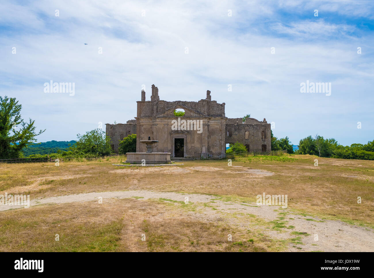 Monterano (also known as Ancient Monterano) is a ghost town in Italy ...