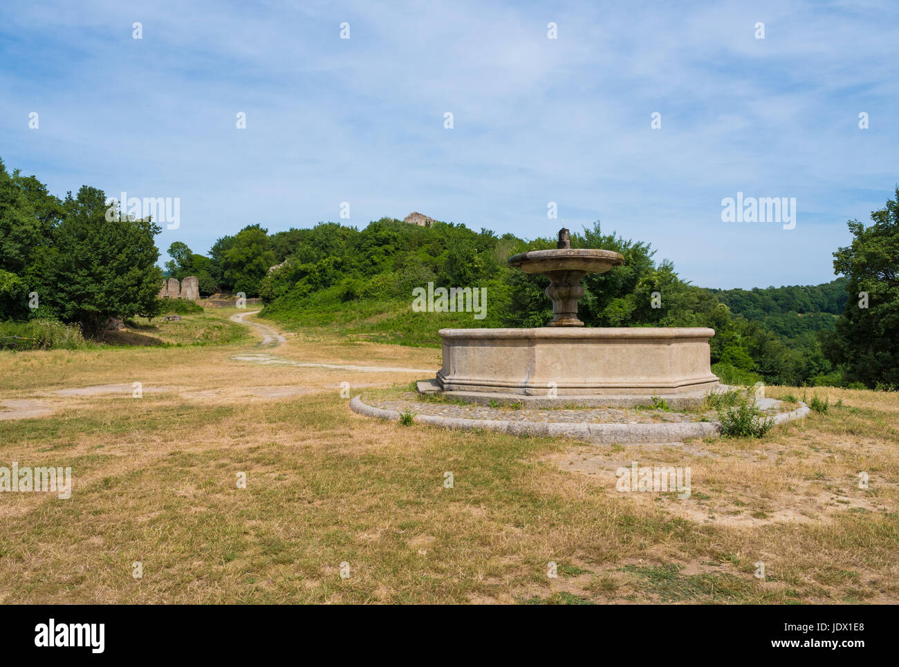 Monterano (also known as Ancient Monterano) is a ghost town in Italy ...
