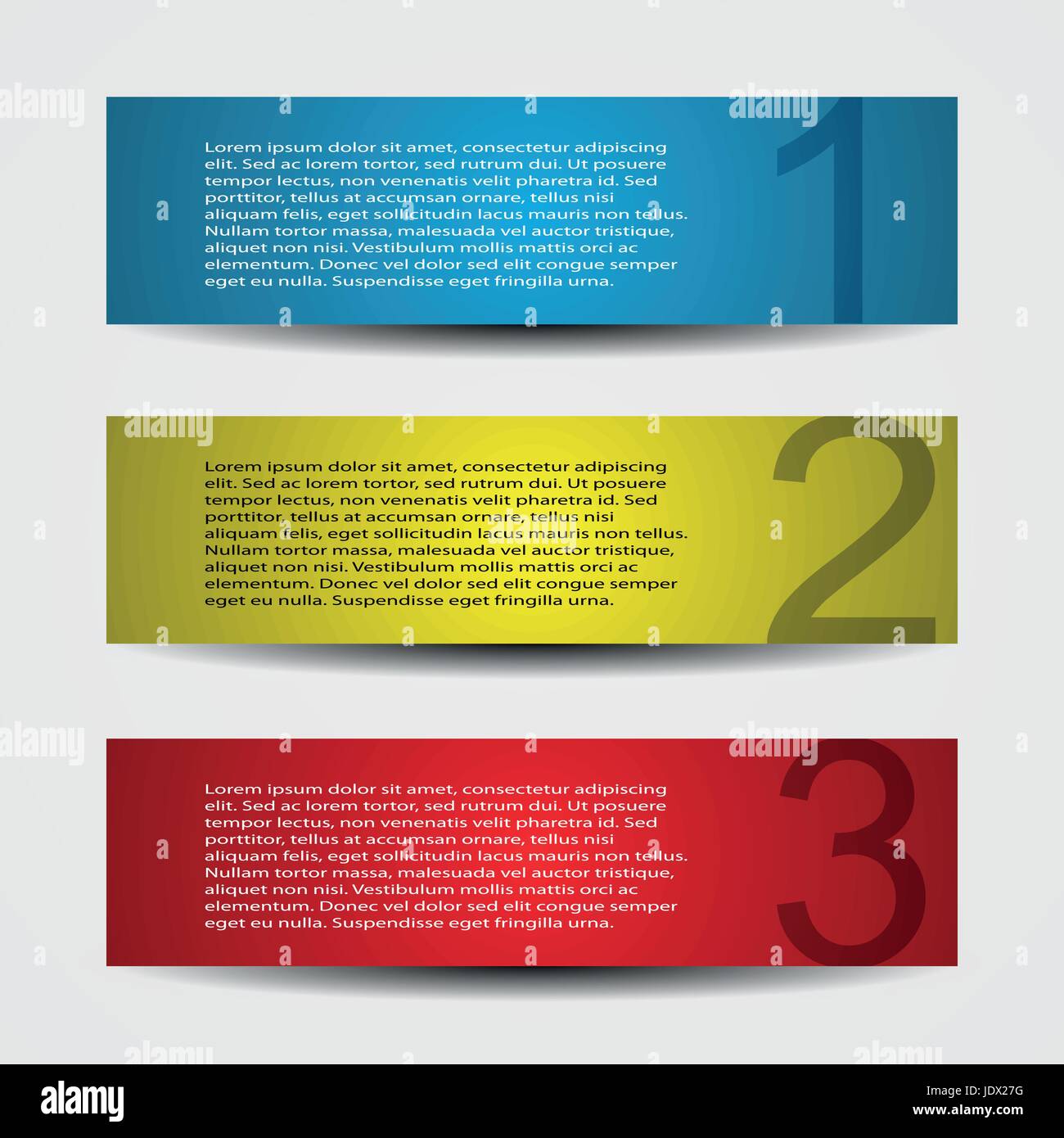 Header Designs or Banners with Numbers Stock Vector Image & Art - Alamy