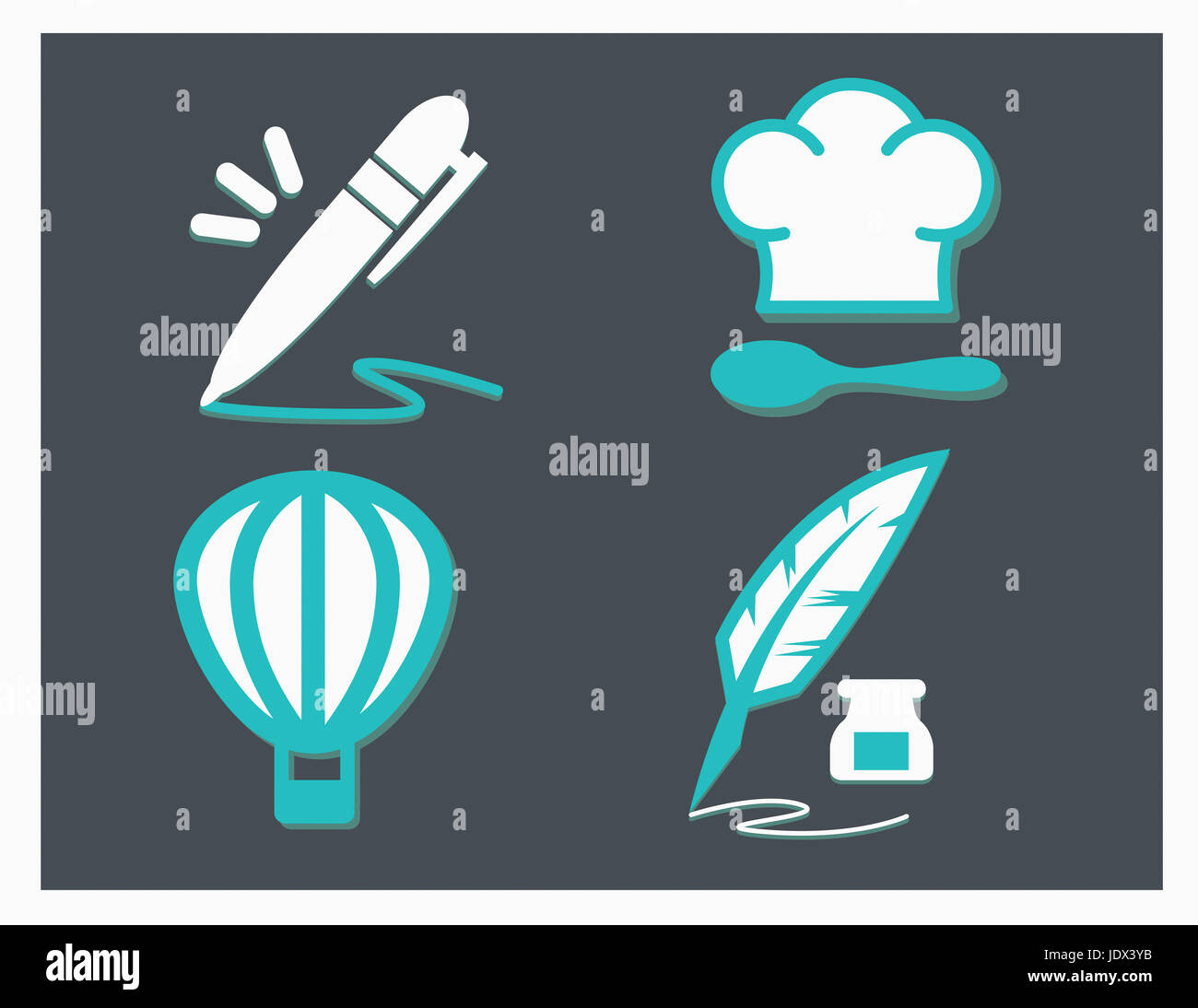 Ballpen icon hi-res stock photography and images - Alamy