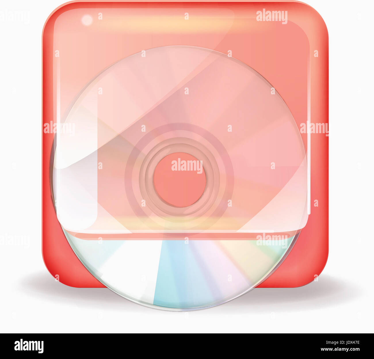 Cd shape hi-res stock photography and images - Alamy