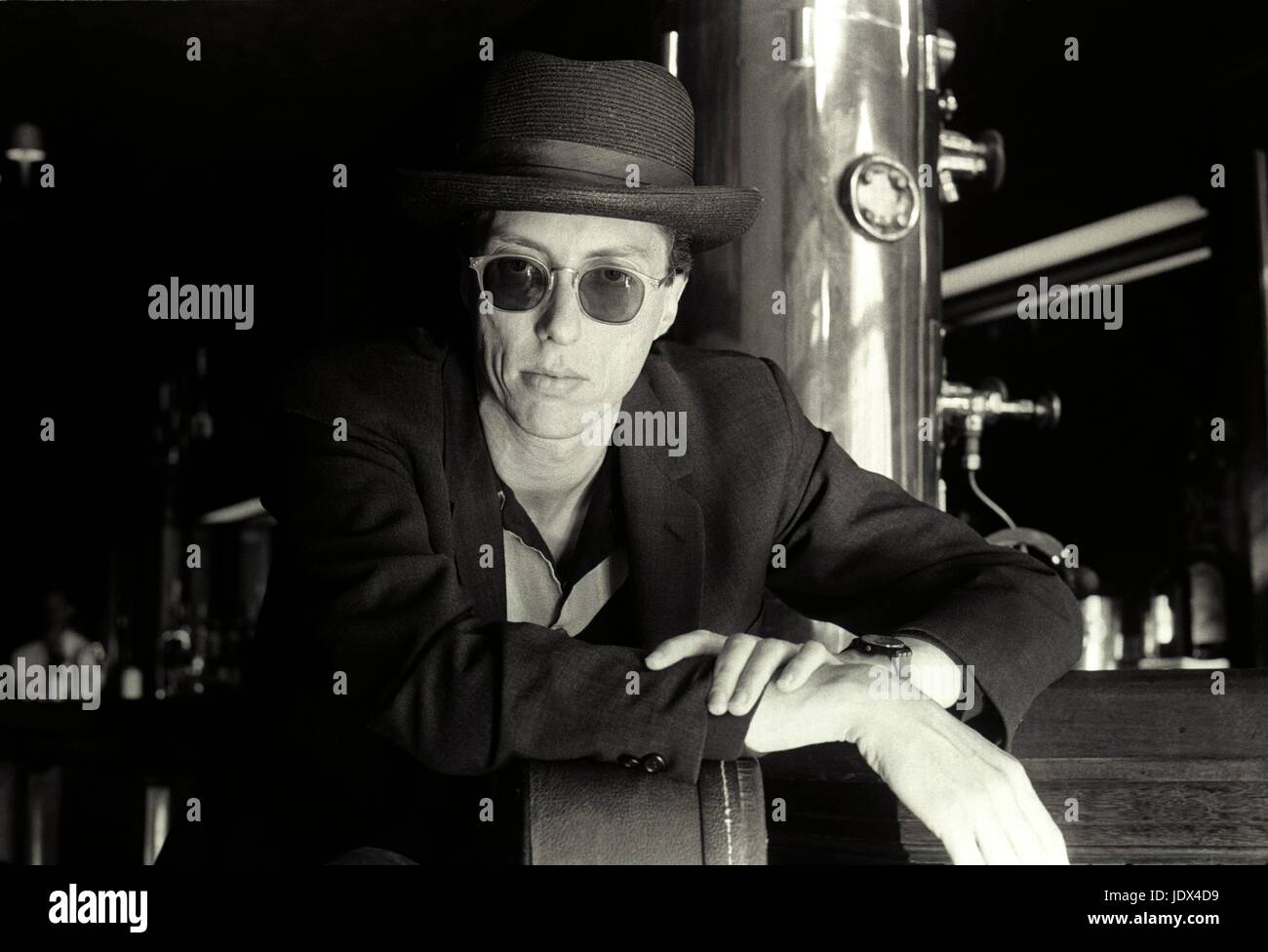 Stephen Yerkey photographed in North Beach, San Francisco, 1994. Yerkey ...