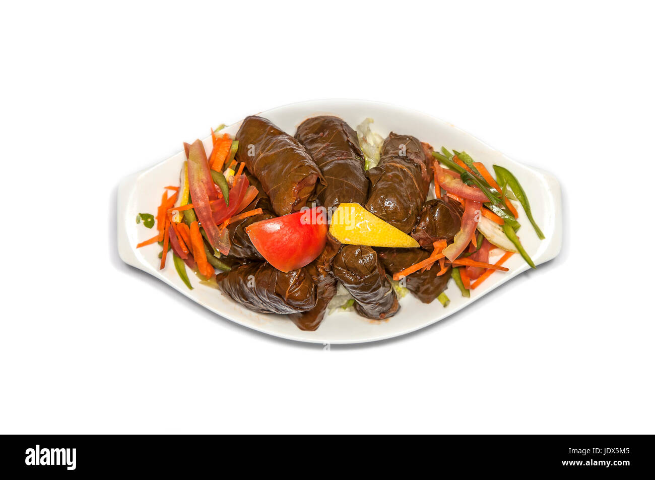 Traditional arabic starter Cut Out Stock Images & Pictures - Alamy