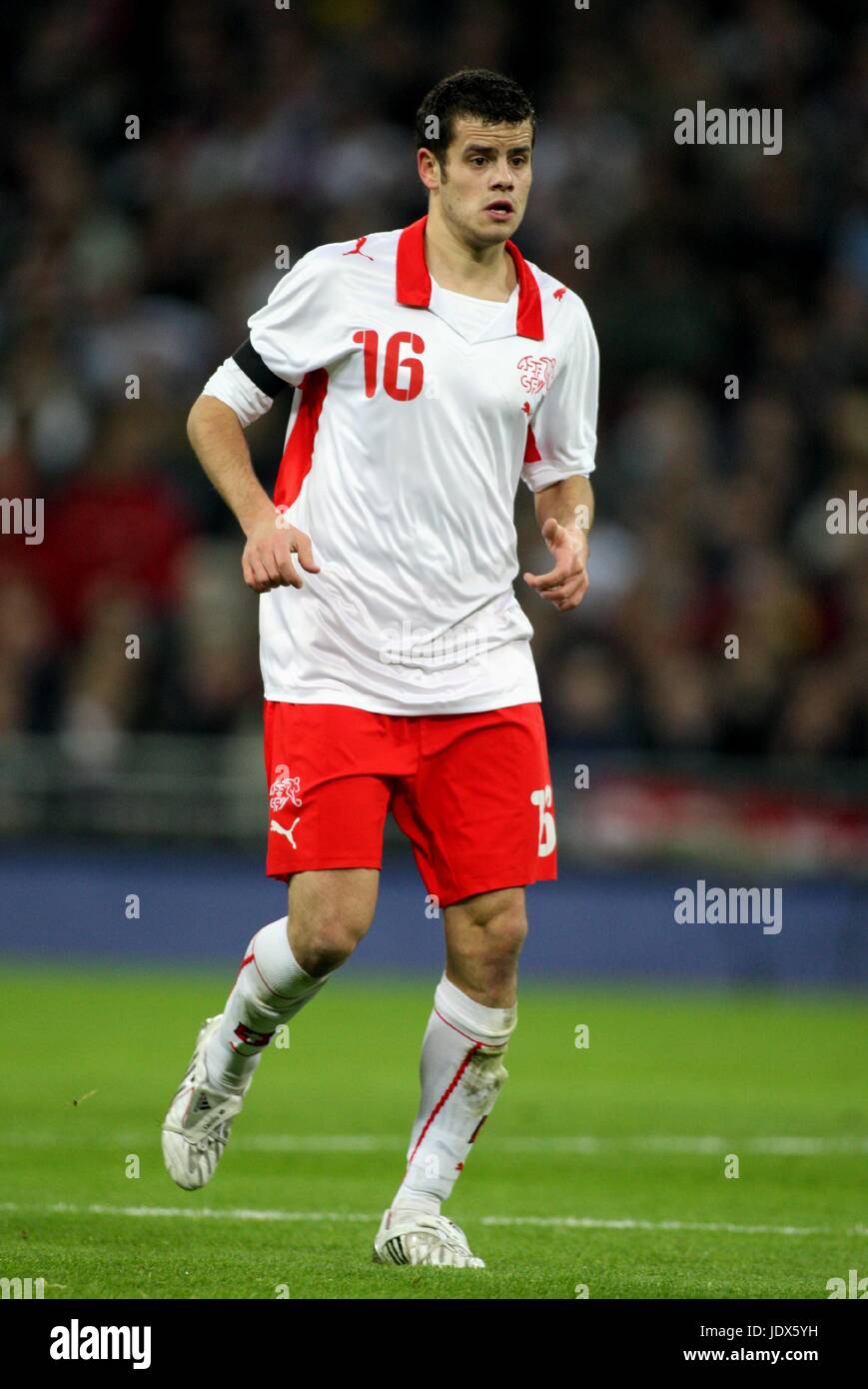 TRANQUILLO BARNETTA SWITZERLAND & BAYER LEVERKUSEN WEMBLEY STADIUM ...
