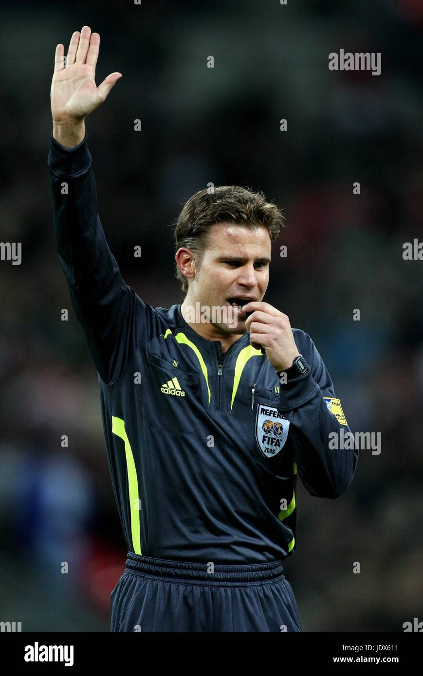 FELIX BRYCH FIFA FOOTBALL REFEREE WEMBLEY STADIUM LONDON ENGLAND 06 ...