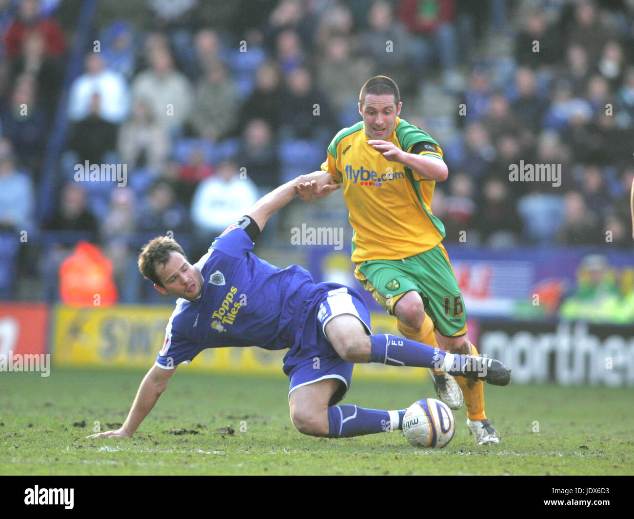 CLEMENCE AND FOTHERINGHAM LEICESTER V NORWICH WALKERS STADIUM LEICESTER ...