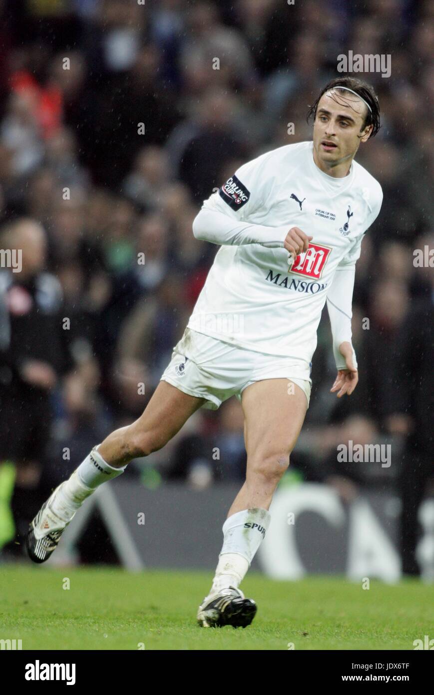 DIMITAR BERBATOV TOTTENHAM HOTSPUR FC WEMBLEY STADIUM LONDON ENGLAND 24 ...