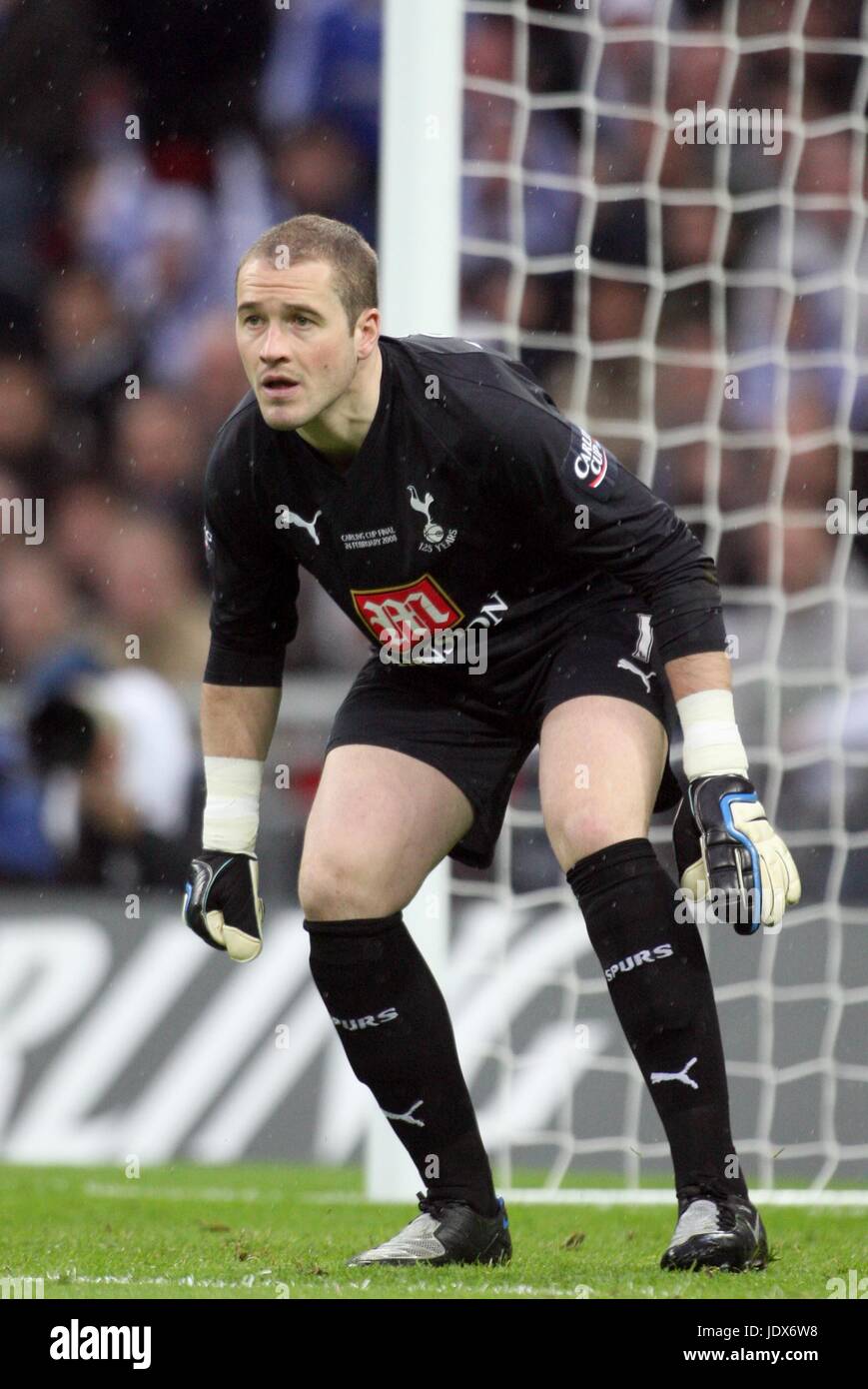 PAUL ROBINSON TOTTENHAM HOTSPUR FC WEMBLEY STADIUM LONDON ENGLAND 24 ...