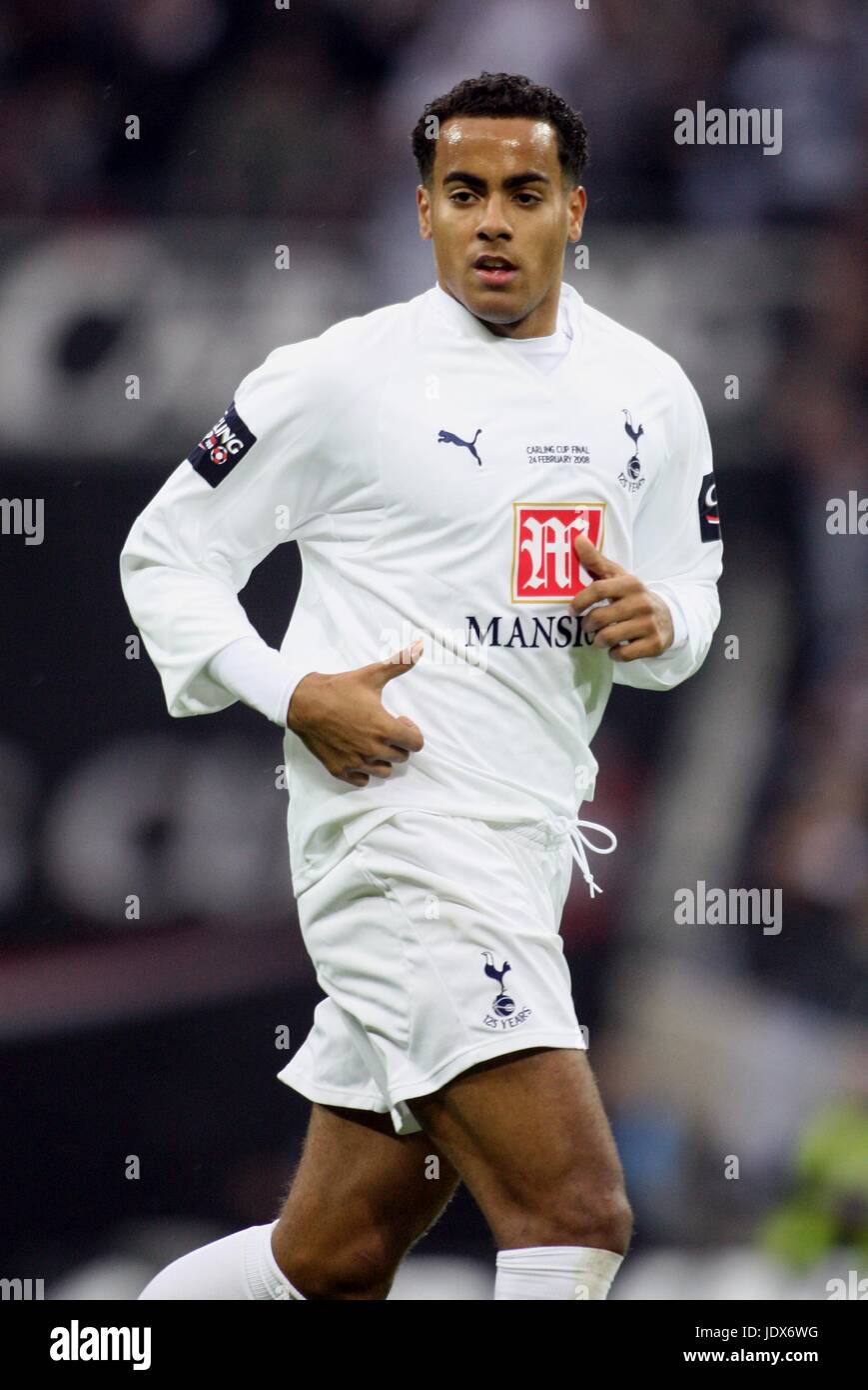 TOM HUDDLESTONE TOTTENHAM HOTSPUR FC WEMBLEY STADIUM LONDON ENGLAND 24 ...