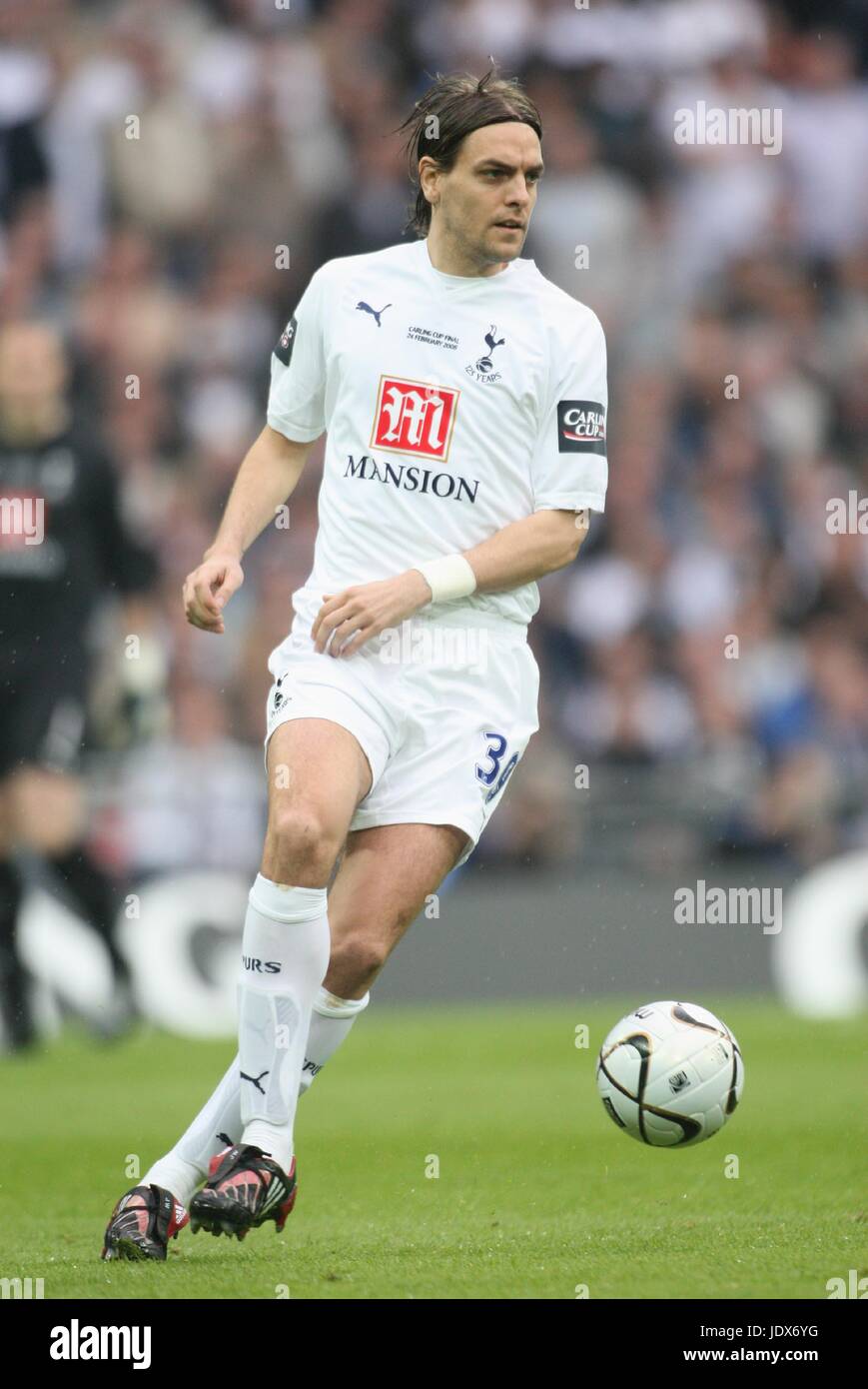 JONATHAN WOODGATE TOTTENHAM HOTSPUR FC WEMBLEY STADIUM LONDON ENGLAND ...