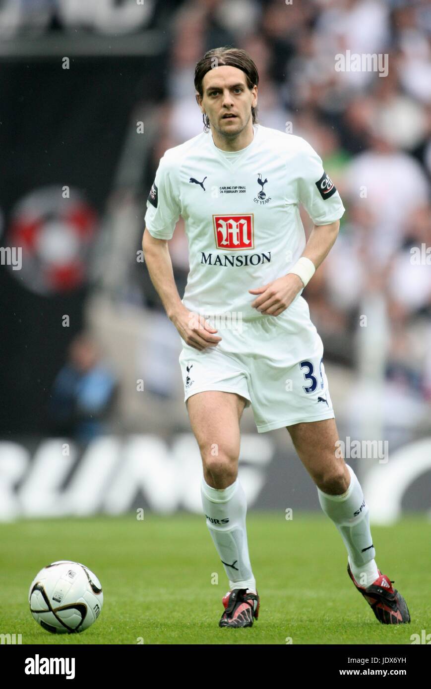 JONATHAN WOODGATE TOTTENHAM HOTSPUR FC WEMBLEY STADIUM LONDON ENGLAND ...