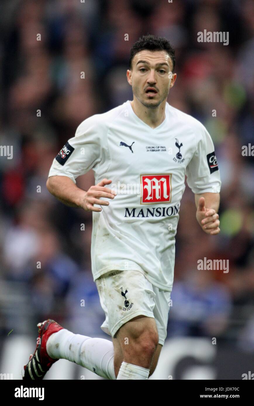 STEED MALBRANQUE TOTTENHAM HOTSPUR FC WEMBLEY STADIUM LONDON ENGLAND 24 ...