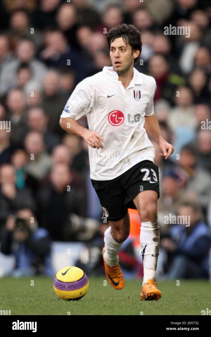 CLINT DEMPSEY FULHAM FC CRAVEN COTTAGE LONDON ENGLAND 23 February 2008 ...