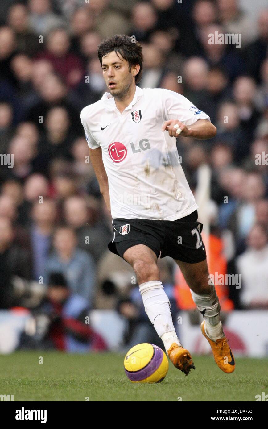 CLINT DEMPSEY FULHAM FC CRAVEN COTTAGE LONDON ENGLAND 23 February 2008 ...