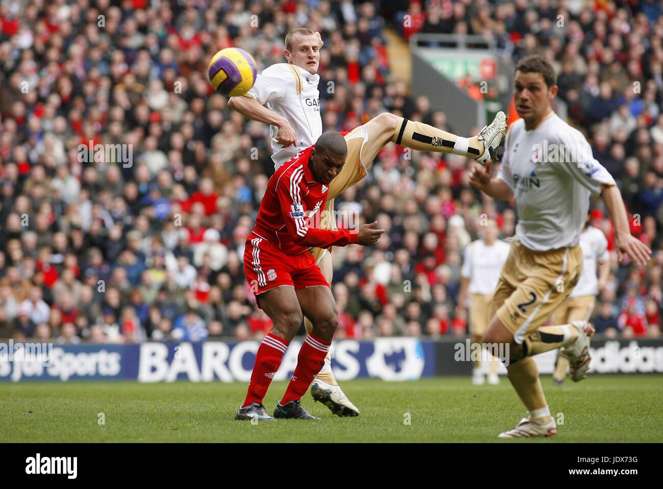 DAVID WHEATER & RYAN BABEL LIVERPOOL V MIDDLESBROUGH ANFIELD LIVERPOOL ...