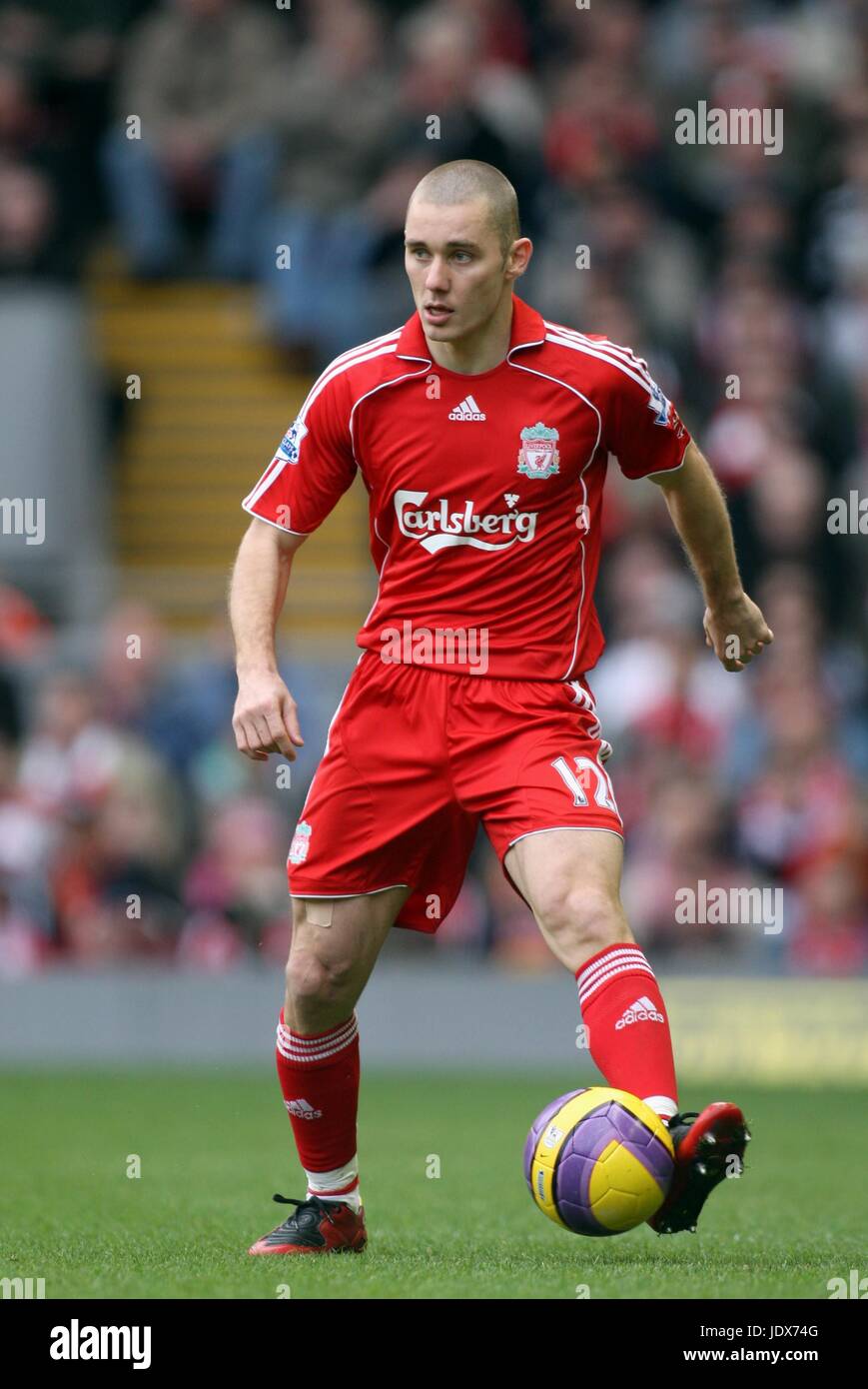 FABIO AURELIO LIVERPOOL FC ANFIELD LIVERPOOL ENGLAND 23 February 2008 ...