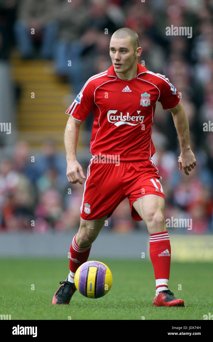 FABIO AURELIO LIVERPOOL FC ANFIELD LIVERPOOL ENGLAND 23 February 2008 ...