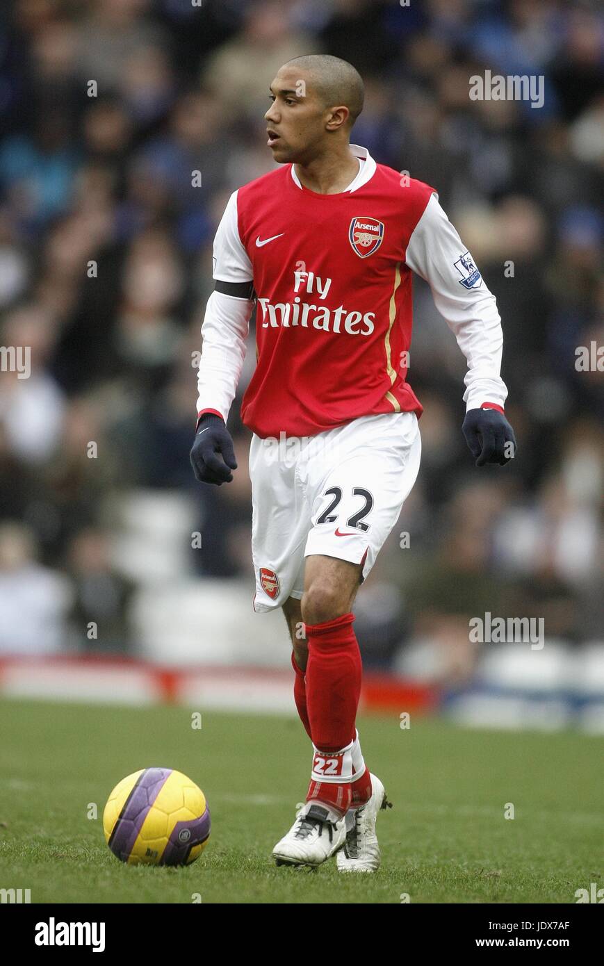 GAEL CLICHY ARSENAL FC ST ANDREWS BIRMINGHAM ENGLAND 23 February 2008 ...