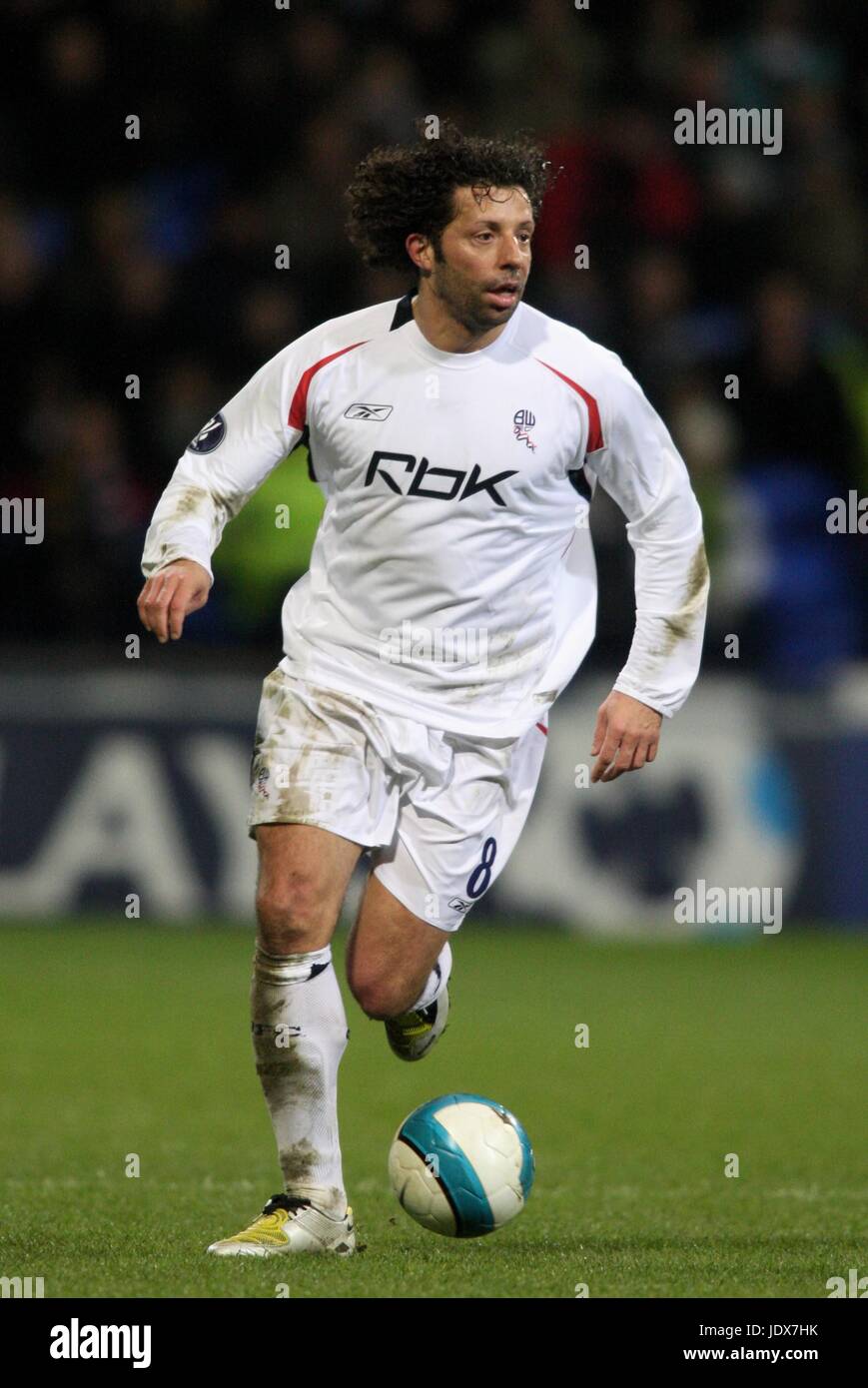 IVAN CAMPO BOLTON WANDERERS FC REEBOK STADIUM BOLTON ENGLAND 06 March ...