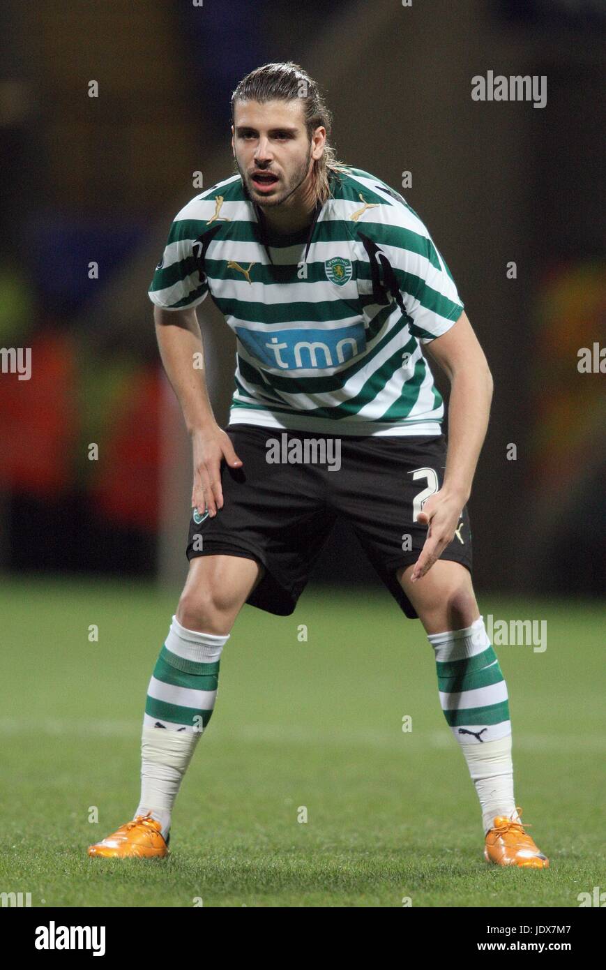 MIGUEL VELOSO SPORTING LISBON REEBOK STADIUM BOLTON ENGLAND 06 March ...