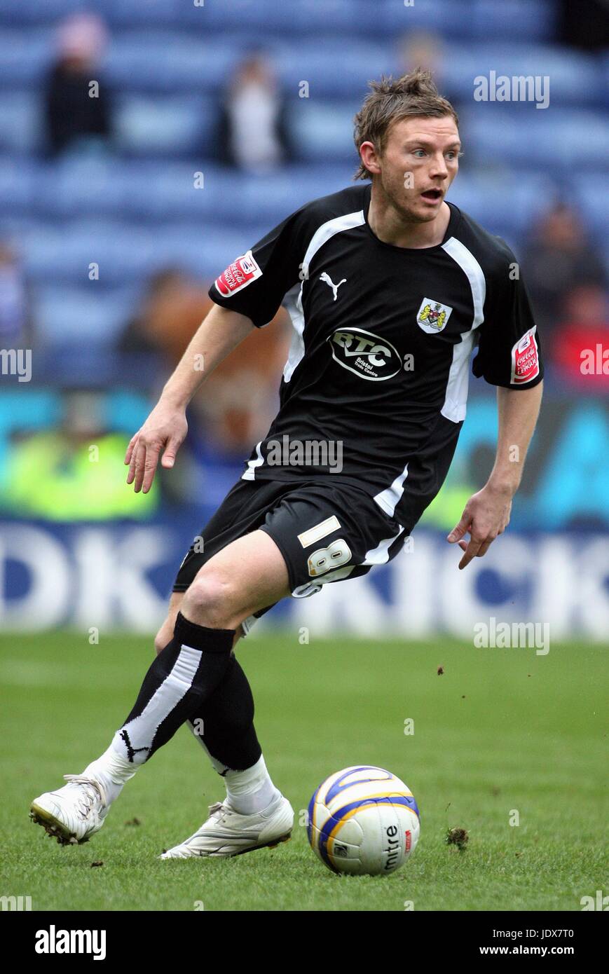 BRIAN WILSON BRISTOL CITY FC WALKERS STADIUM LEICESTER ENGLAND 08 March ...