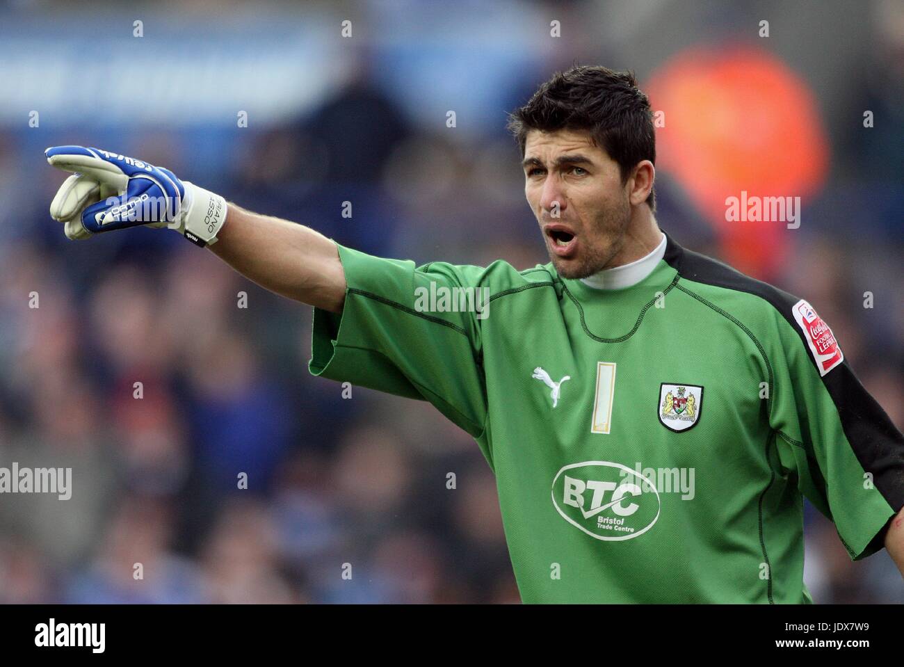 ADRIANO BASSO BRISTOL CITY FC WALKERS STADIUM LEICESTER ENGLAND 08 ...