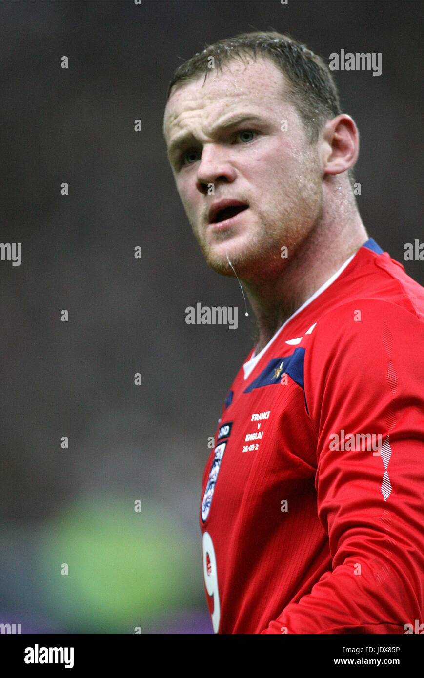WAYNE ROONEY, FRANCE V ENGLAND , FRANCE V ENGLAND, 2008 Stock Photo - Alamy