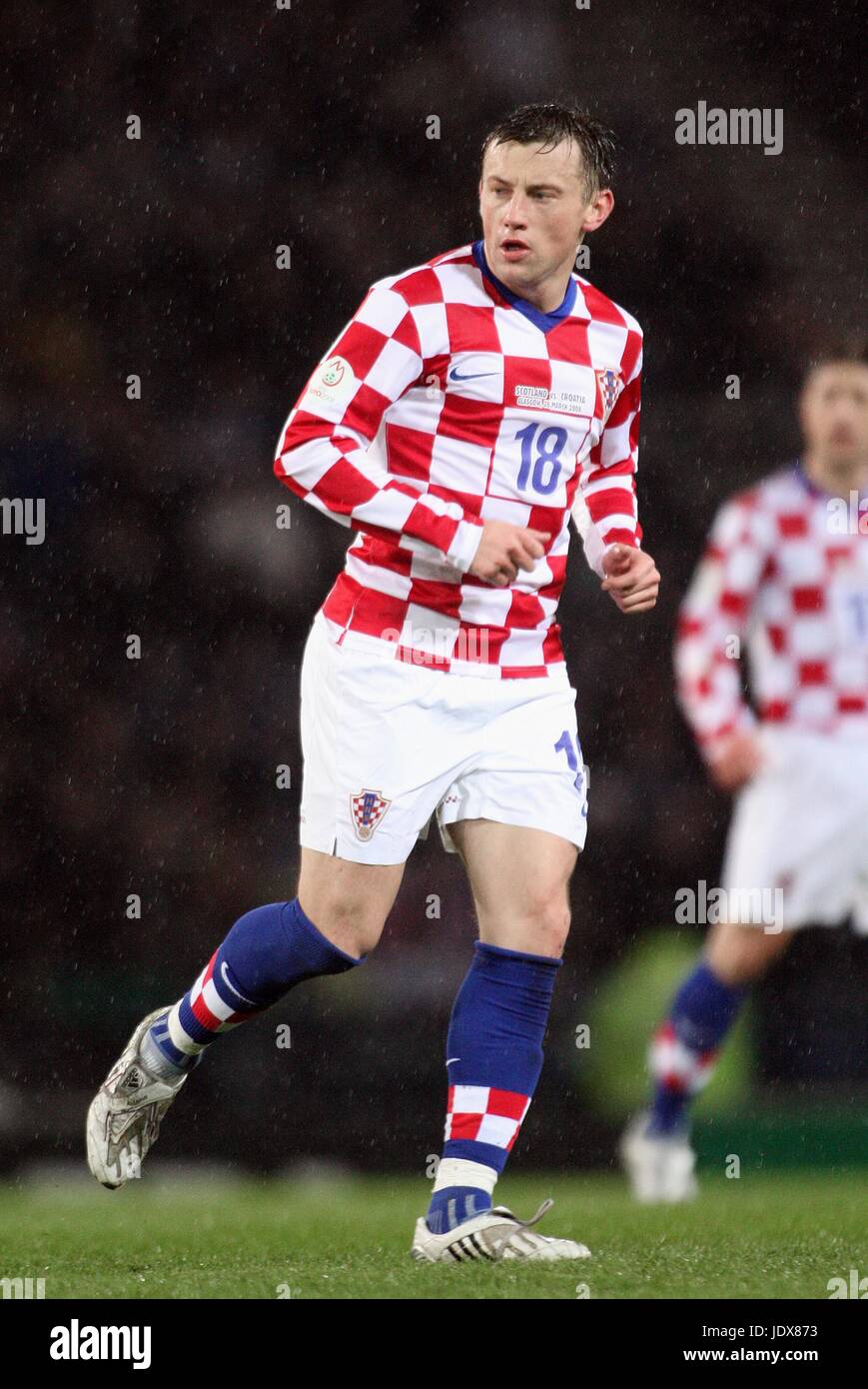 IVIKA OLIC CROATIA & HAMBURGER SV HAMPDEN PARK GLASGOW SCOTLAND 26 ...