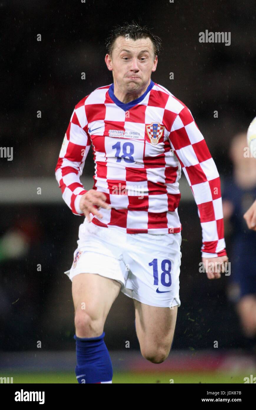 IVIKA OLIC CROATIA & HAMBURGER SV HAMPDEN PARK GLASGOW SCOTLAND 26 ...