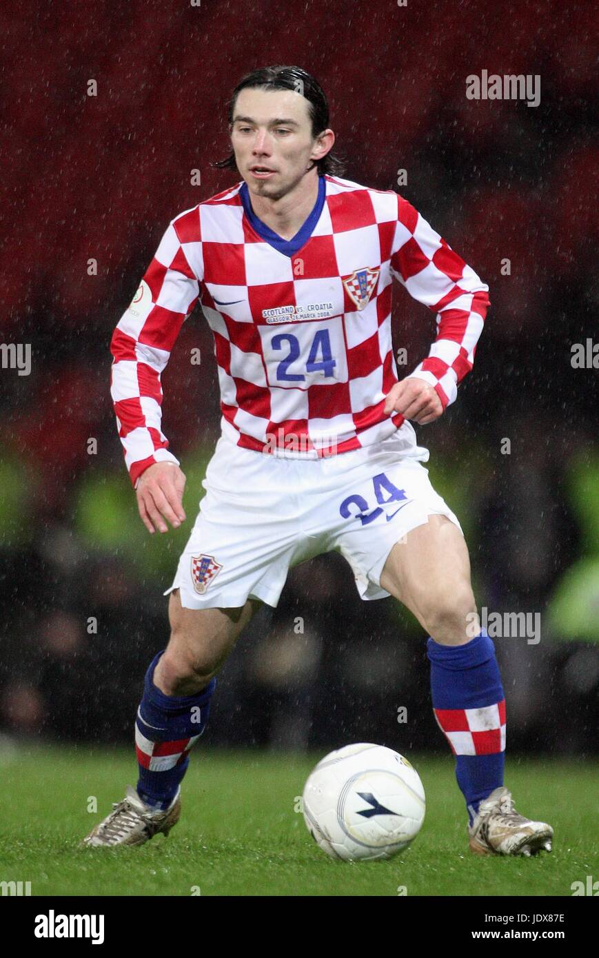 DANIJEL PRANJIC CROATIA & SC HEERENVEEN HAMPDEN PARK GLASGOW SCOTLAND ...