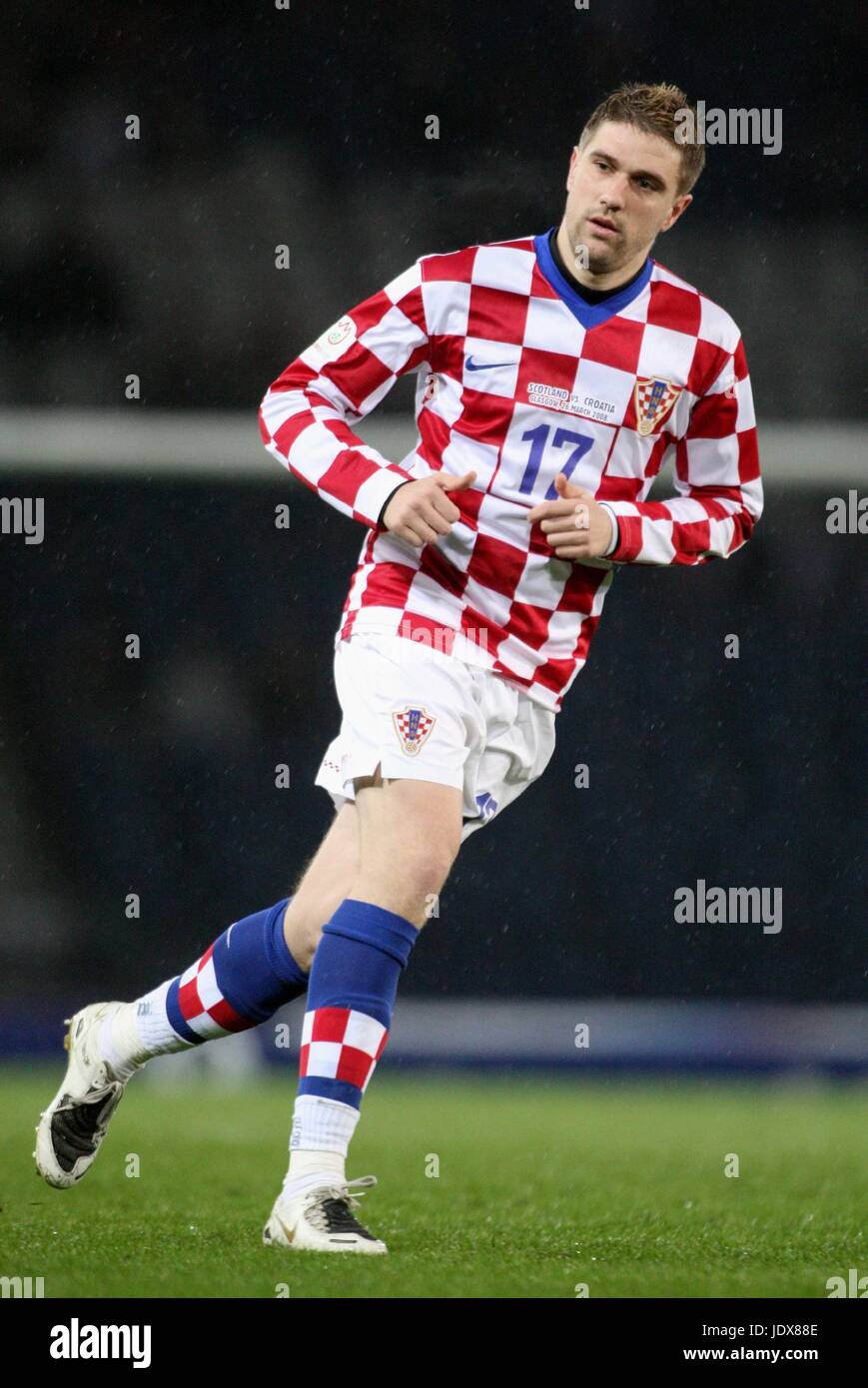 IVAN KLASNIC CROATIA & WERDER BREMEN HAMPDEN PARK GLASGOW SCOTLAND 26 ...