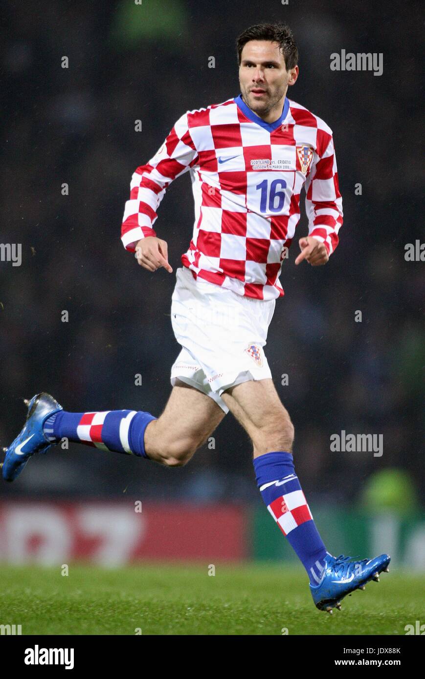 JERKO LEKO CROATIA & AC MONACO HAMPDEN PARK GLASGOW SCOTLAND 26 March ...