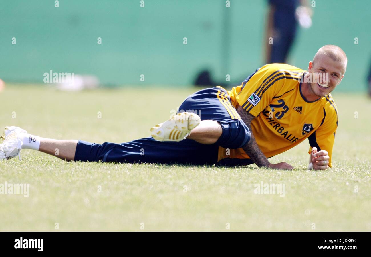 DAVID BECKHAM LOS ANGELES GALAXY HOME DEPOT CENTRE CARSON LOS ANGELES ...